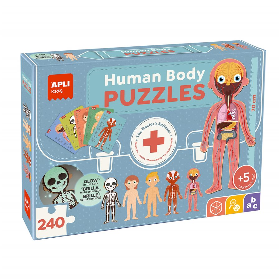APLI Kids Puzzle Sur Le Corps Humain | Kids Made